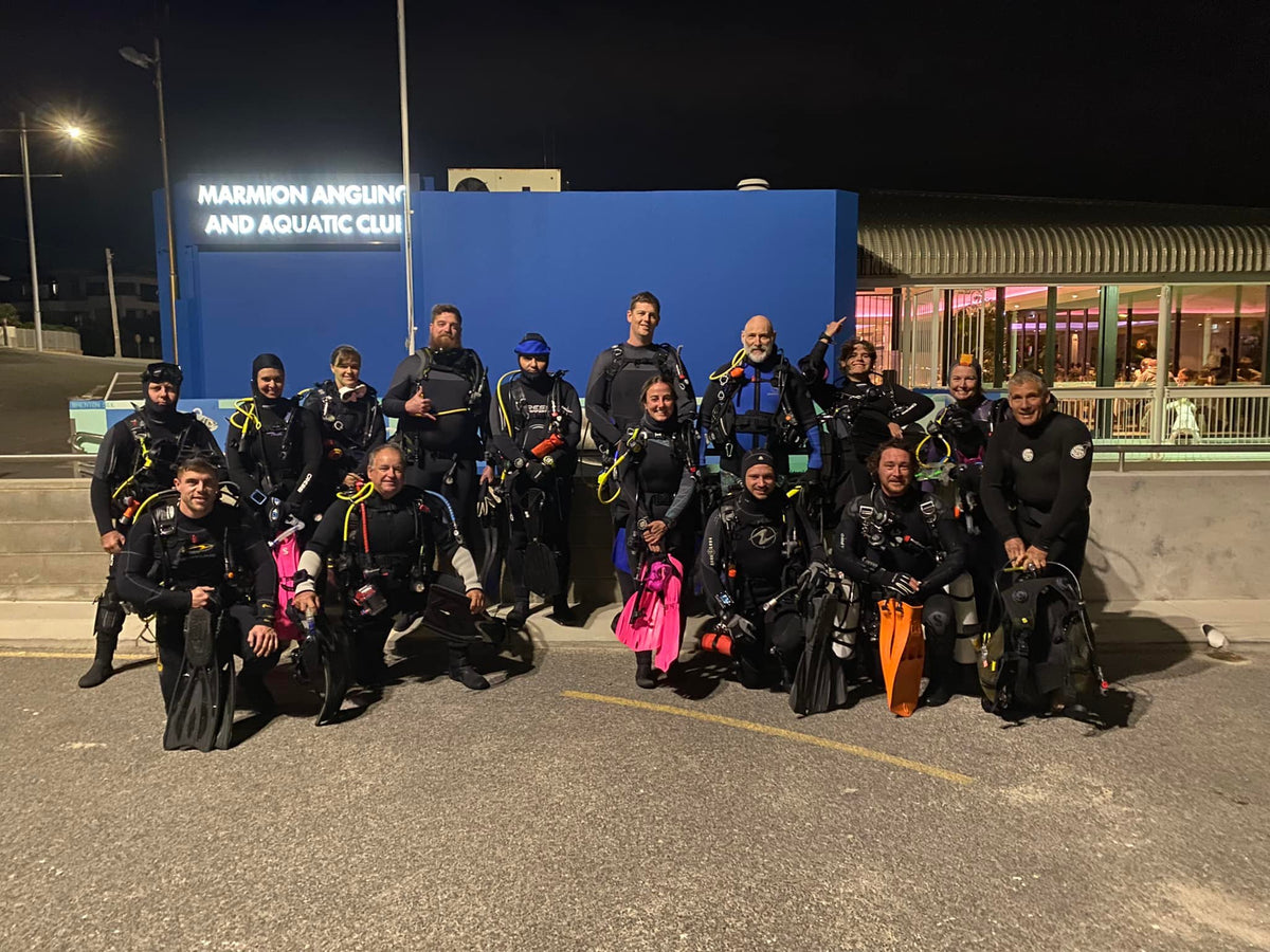 Marmion Marine Park night dive – Perth Scuba