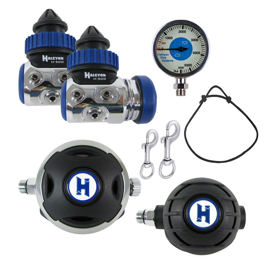 Aura Tech Diver Regulator Set – Perth Scuba