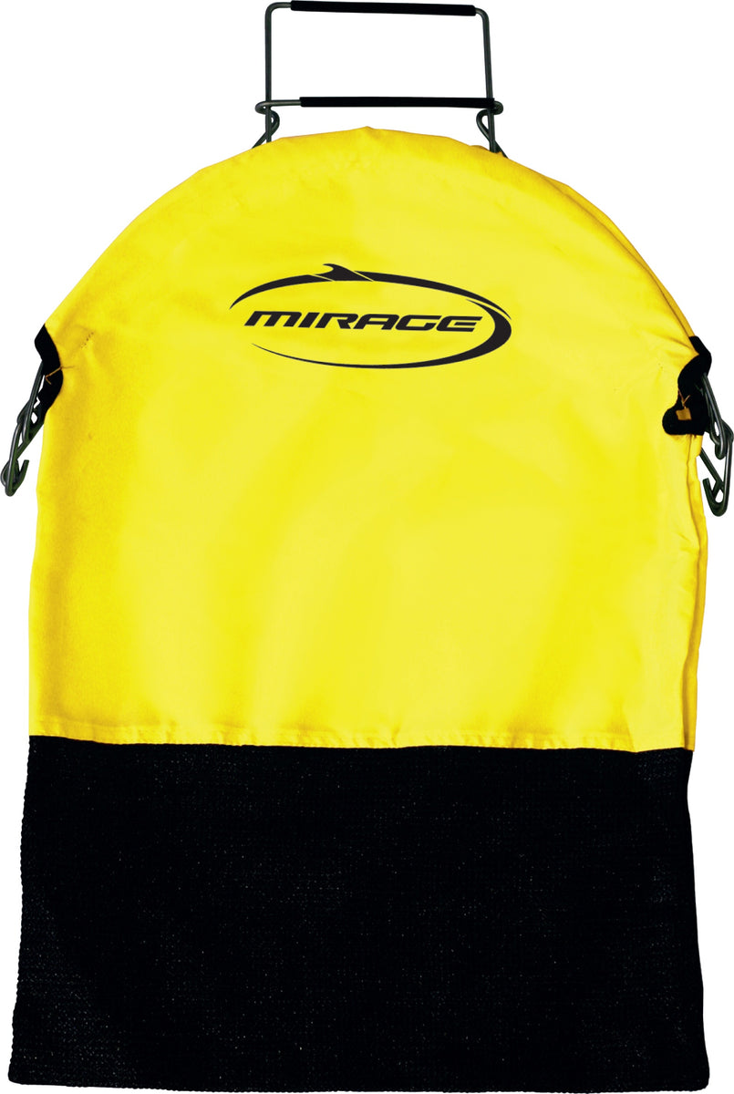 Spring Loaded Catch Bag Yellow – Perth Scuba
